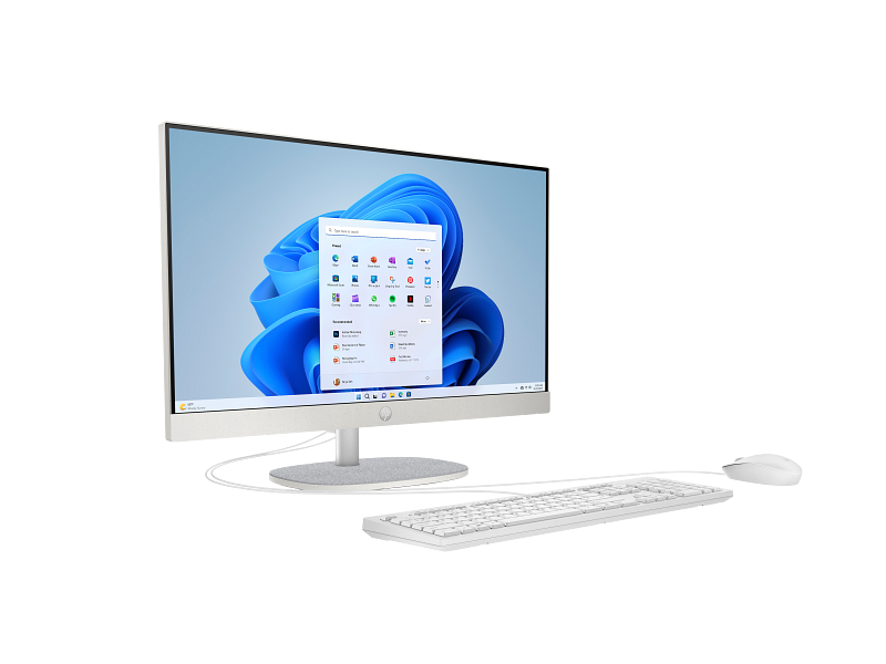 HP 24-cr0041ny All-in-One Desktop Computer, 23.8" FHD IPS Display ...