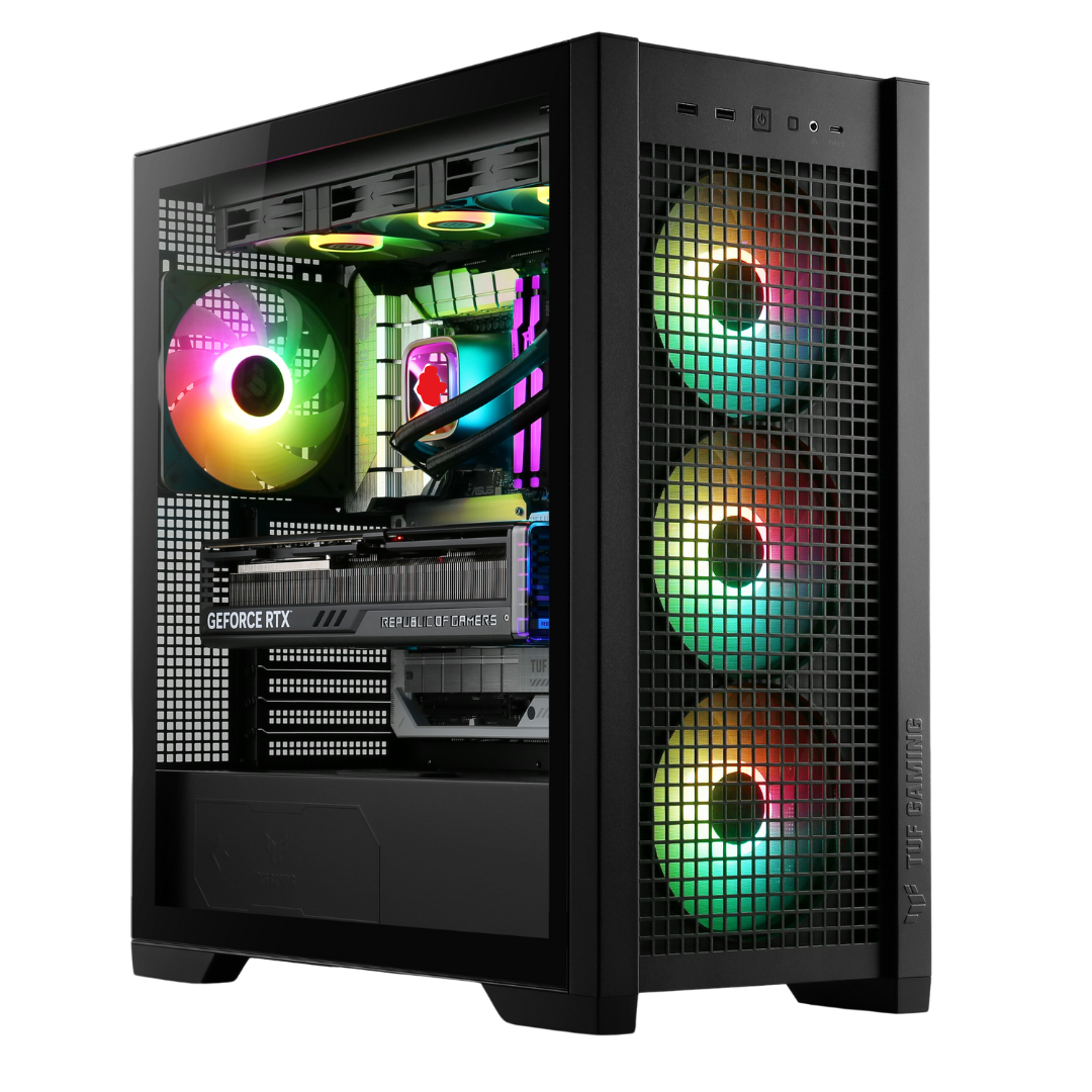 Ultimate ASUS Powered Gaming PC, AMD Ryzen 9 9950X, TUF RTX 4070 Ti ...