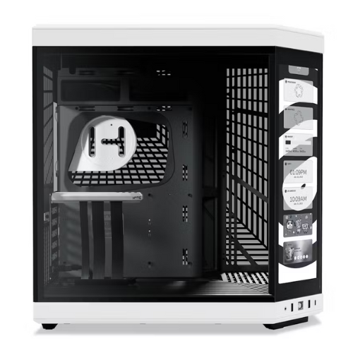 Hyte Y70 Touch Modern Aesthetic Dual Chamber Mid-Tower ATX Case, 4 Slot ...