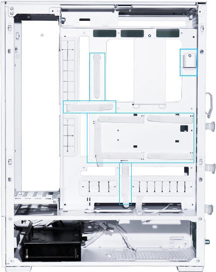 Lian Li SUP01 Small Tower Case ATX Case, Pre Installed 3 X 120mm PWM ...